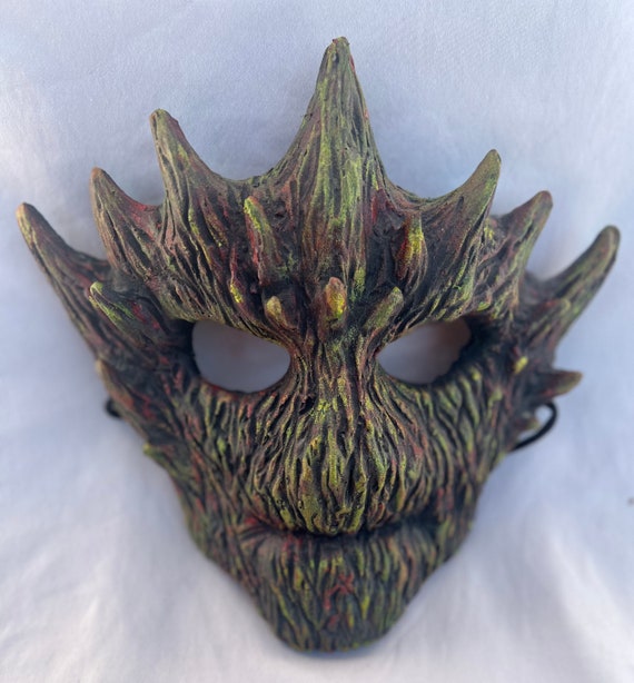 Spikey Forest Creature Mask - Etsy