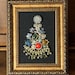 Unique and Elegant Framed Vintage Jewelry Heart Valentine Collage ...