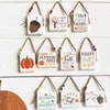 Fall Mini Wood Signs, Rustic Fall Ornaments, Farmhouse Style Fall Mini ...