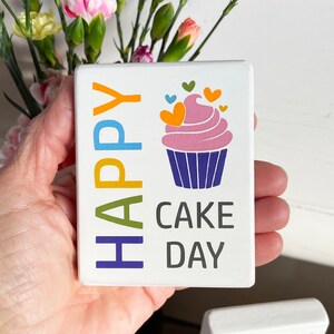 Birthday Mini Signs, Happy Birthday Tiered Tray Decor, Birthday Wishes ...