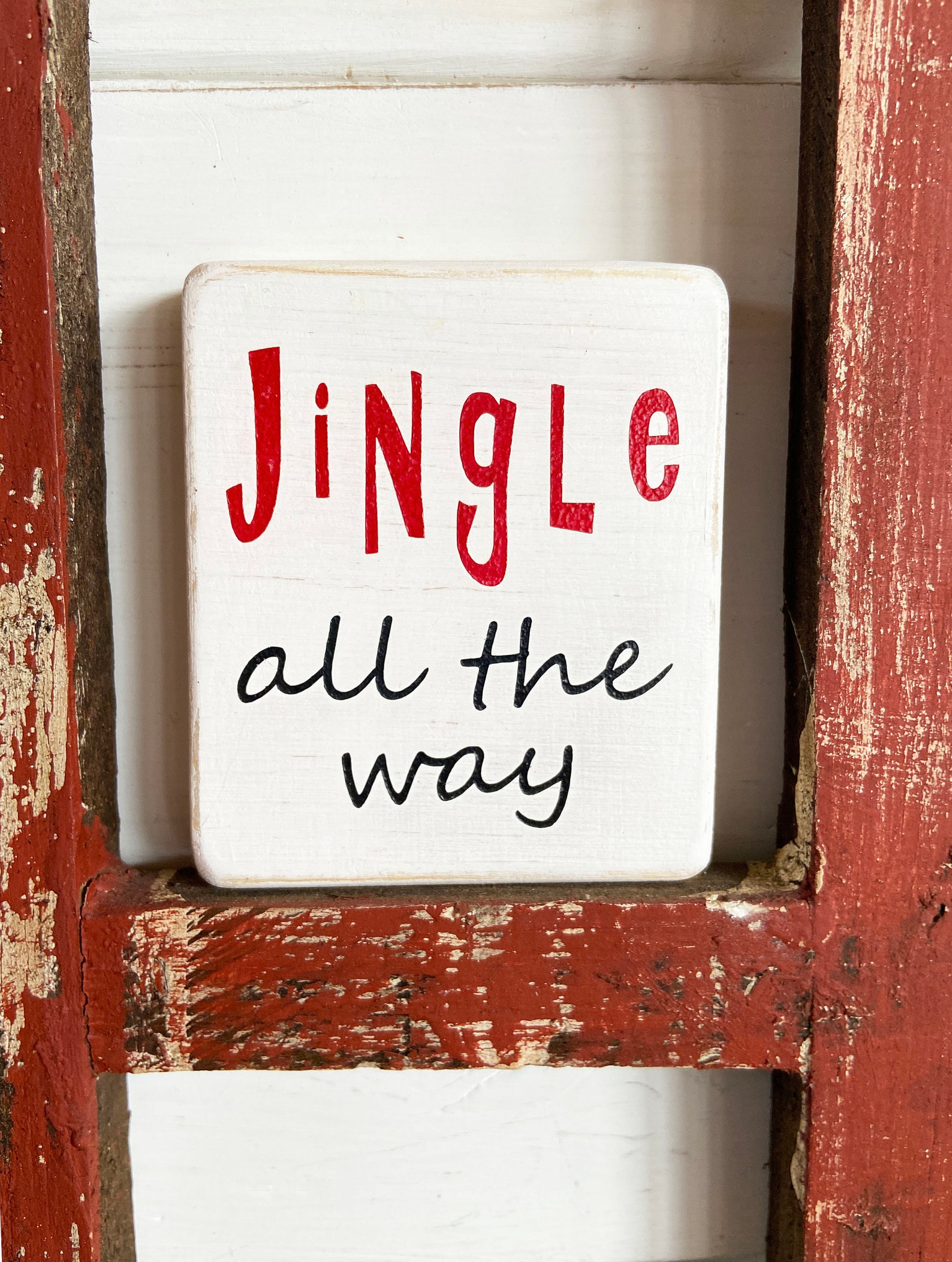 Mini Christmas Signs Rustic Holiday Mini Signs Christmas | Etsy