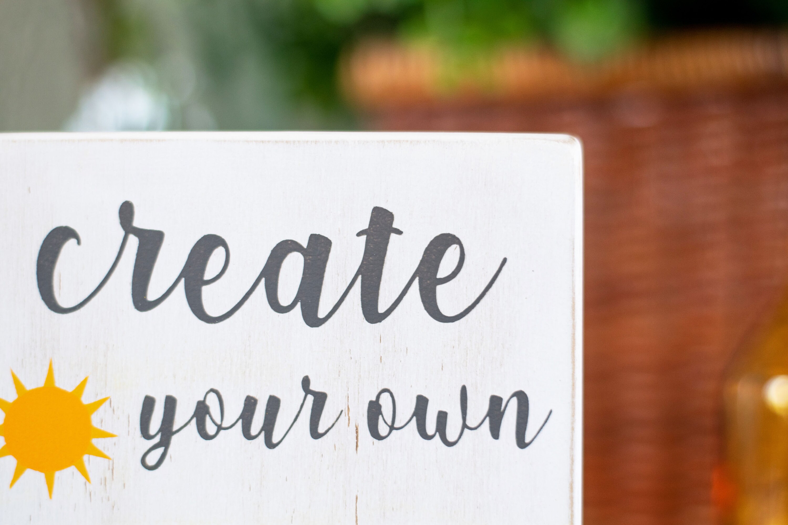 Create Your Own Sunshine small wood sign Farmhouse inspired | Etsy