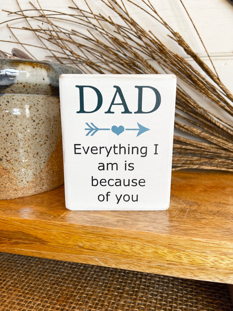 Father's Day Mini Wood Signs Rustic Mini Signs for Dad - Etsy