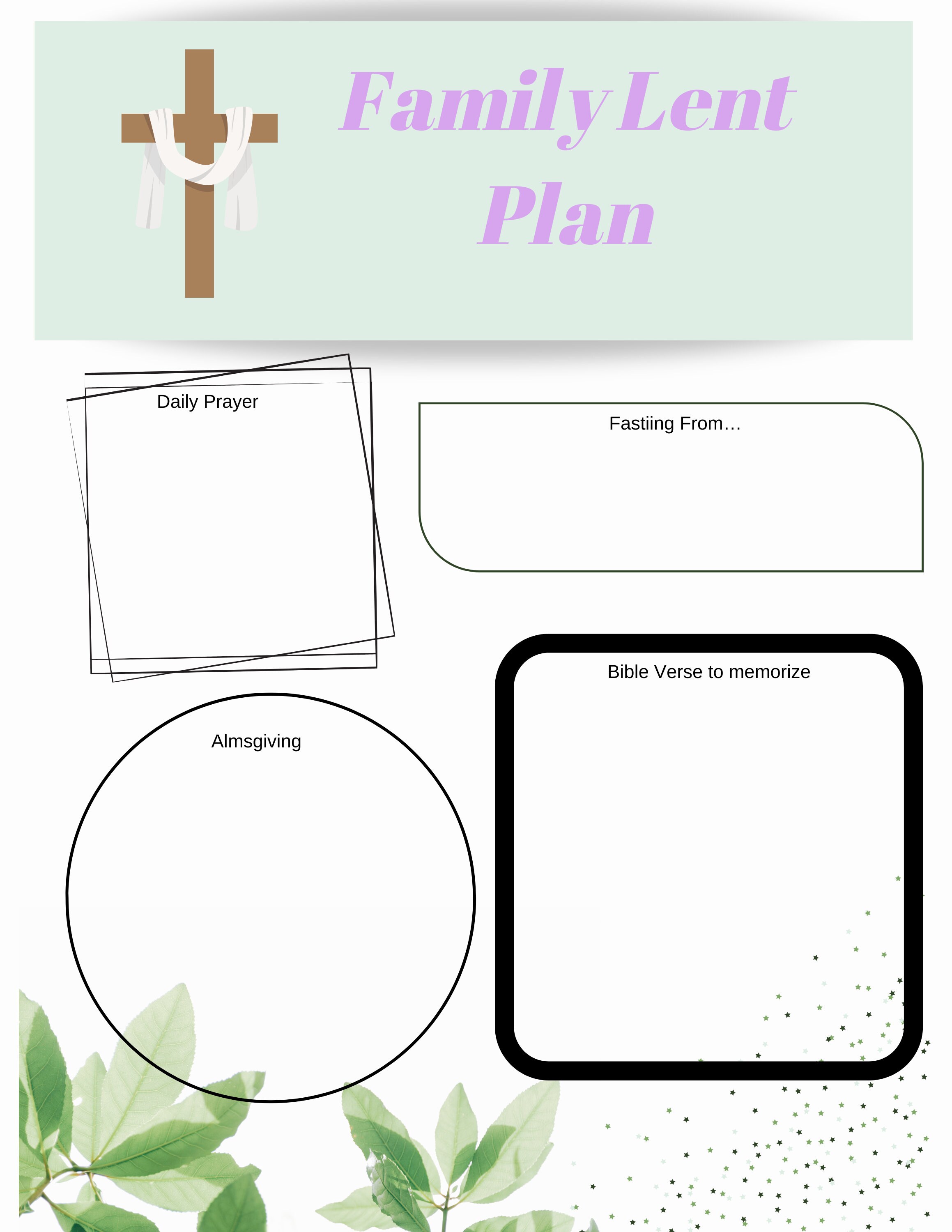 Lent Catholic Lent Catholic Kids Lent for Families Lent Activities for ...