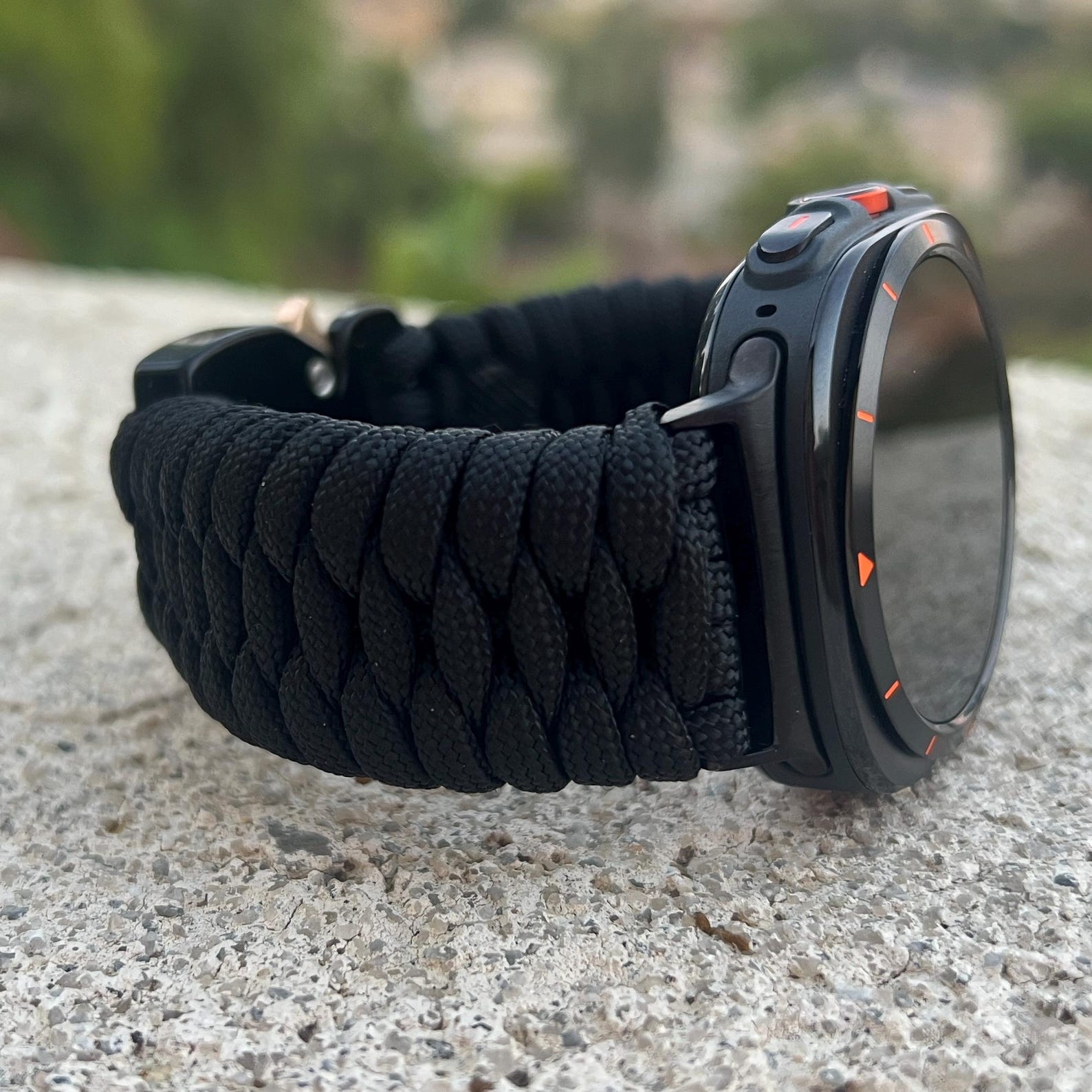 Personalized Paracord Watch Band Compatible With Samsung Galaxy Watch ...