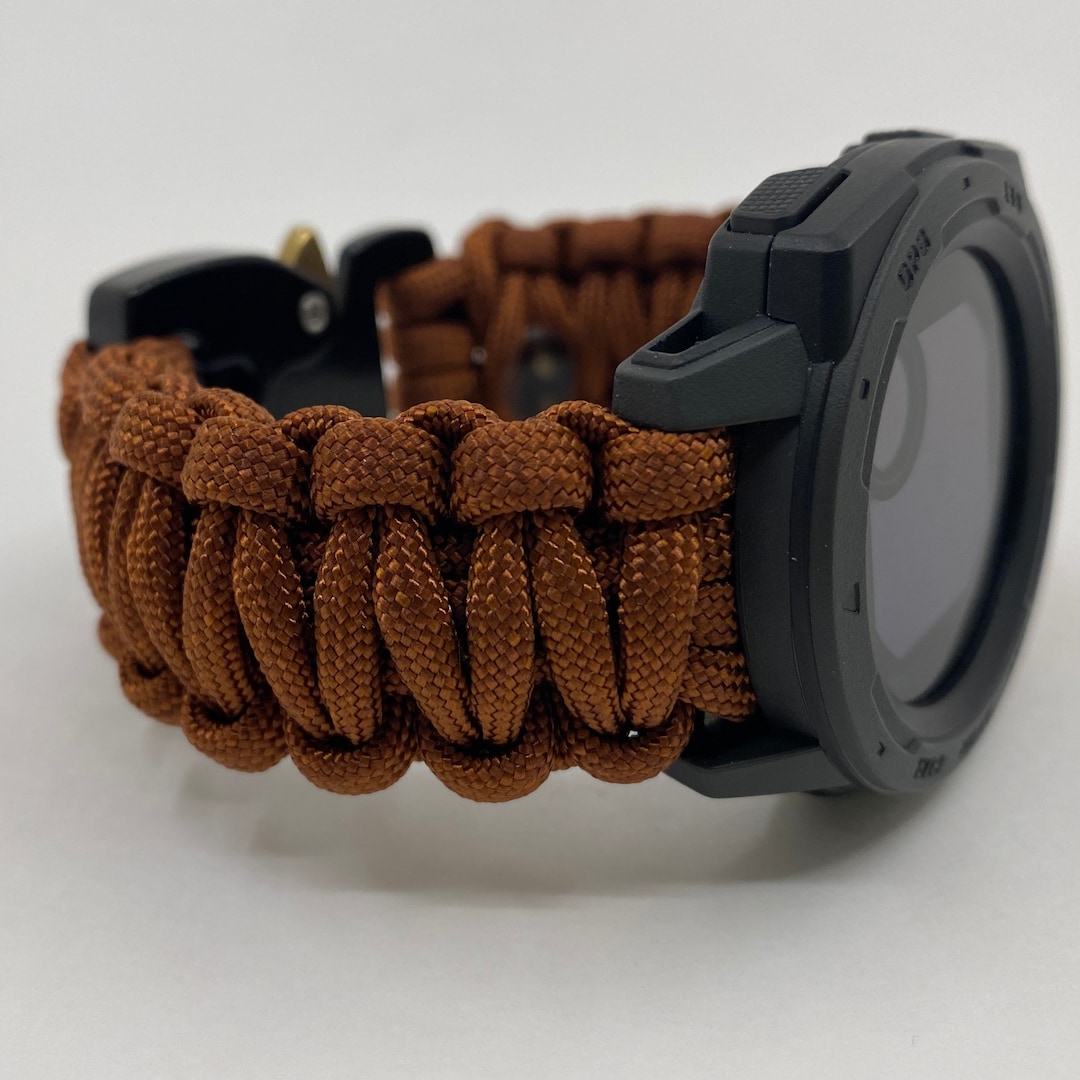 Personalized Paracord Watch Band for Garmin Instinct 1, 2 & 3 (watch ...