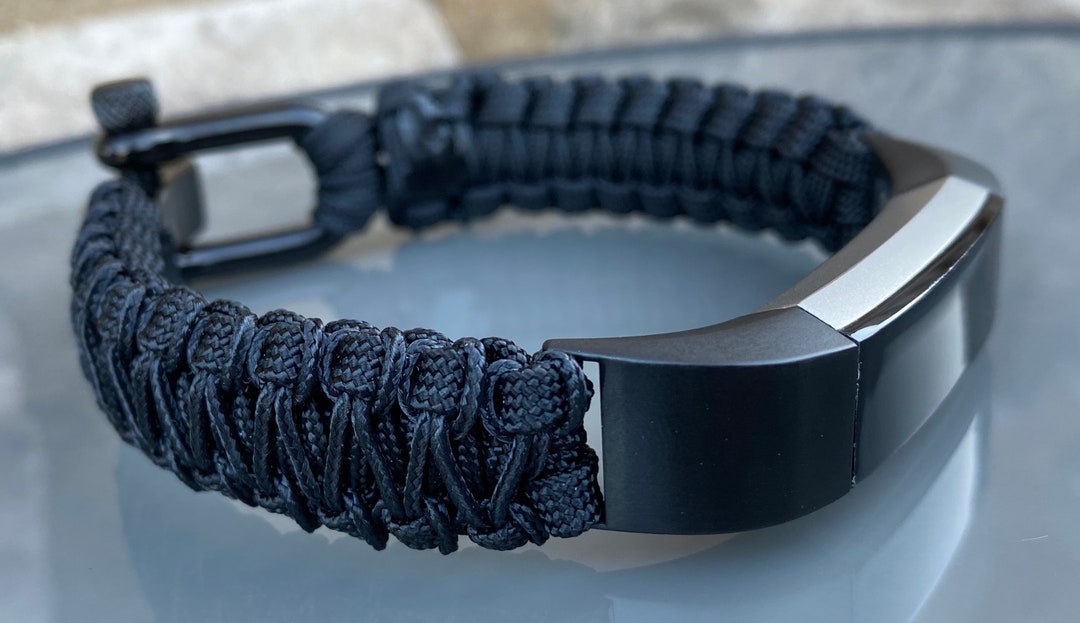 Paracord Watch Band for Fitbit Alta HR and Fitbit Luxe watch Not ...