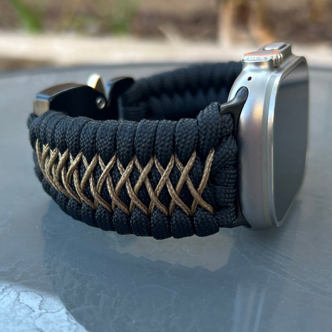 Personalized Paracord Watch Band for Apple Watch Series 1, 2, 3, 4, 5 ...
