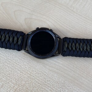 Personalized Paracord Watch Band Compatible With Samsung Galaxy Watch ...