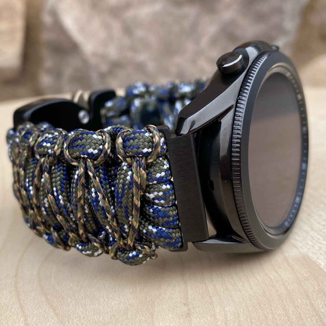 Paracord Watchband Compatible With Samsung Galaxy Watch 3 - Etsy