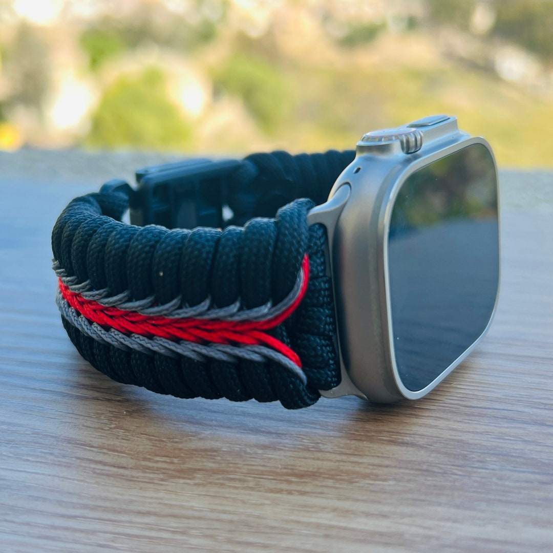 Personalized Paracord Watch Band for Apple Watch Series 1, 2, 3, 4, 5 ...