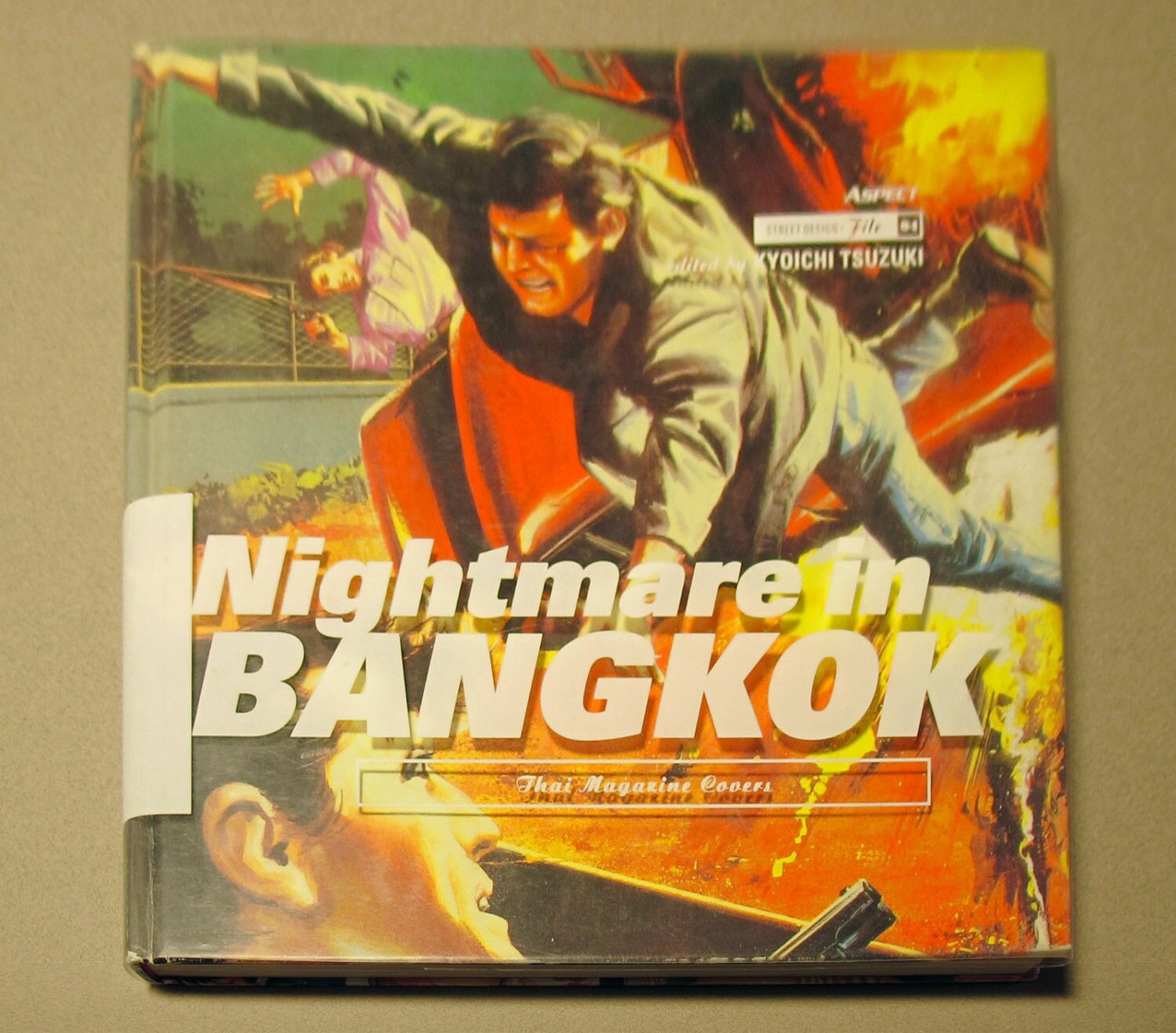 Vintage Thai Pulp Action Book Covers Collection "nightmare in Bangkok ...