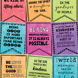 Kindness and Compassion Quotes - Banners - Etsy