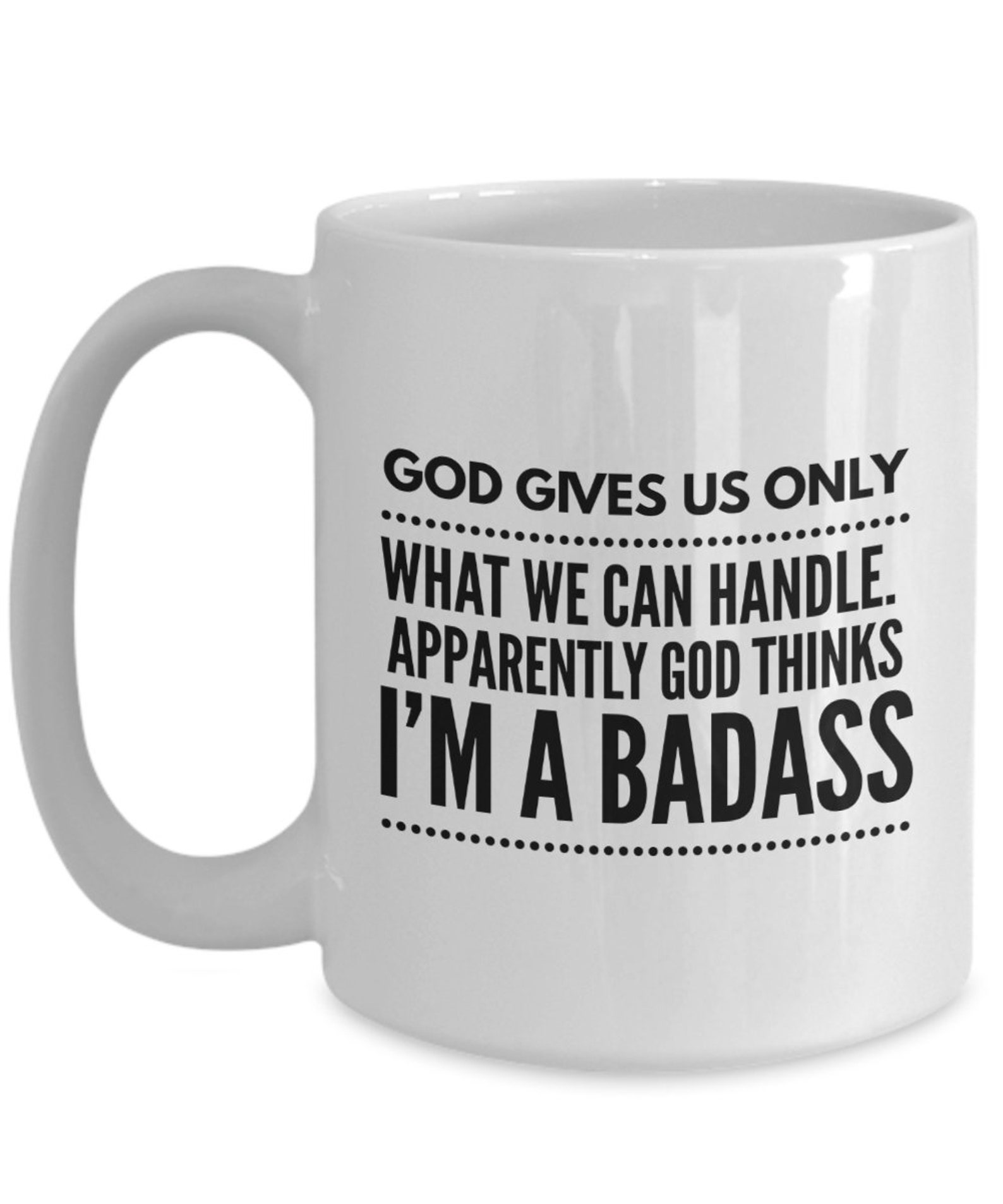 Religious Coffee Mug Funny Christian Cup Faith Quote T Etsy