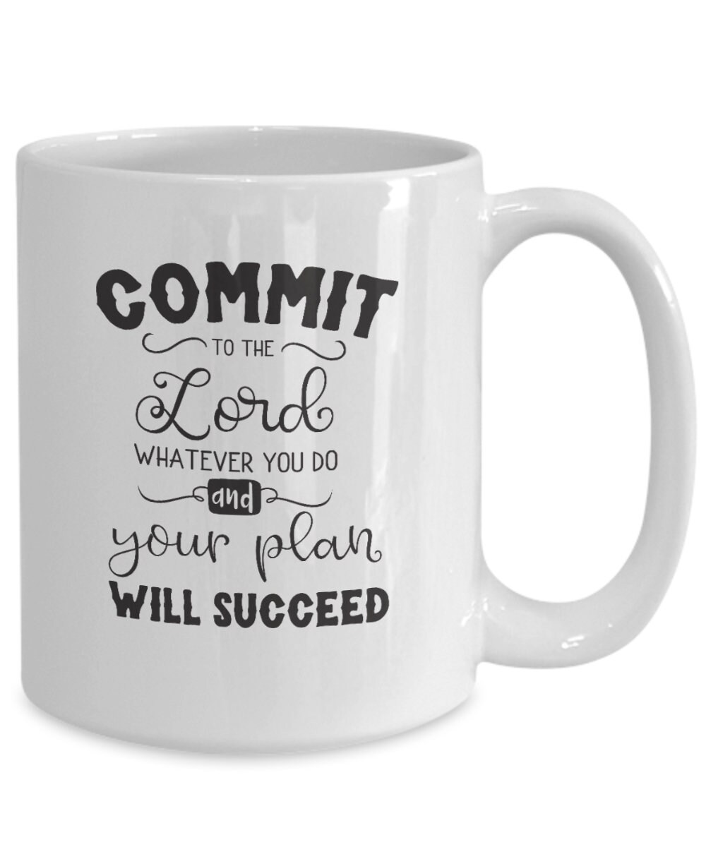 Religious Coffee Mug Christian Ts Inspirational Quote Etsy
