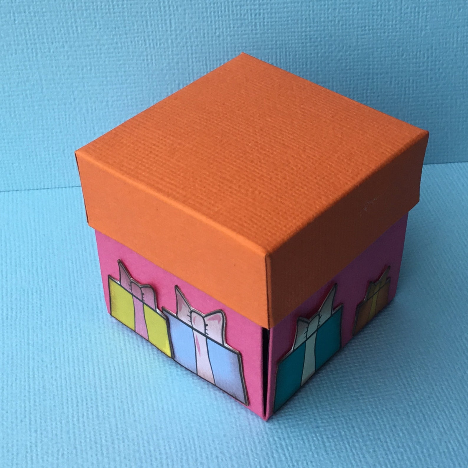 Happy Birthday Explosion Box Template for Manual E Machine - Etsy UK