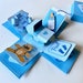 Baby Boy Explosion Box Template for Manual and Cutting Machine ...