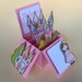Princess Castle 3D Card Template Instant Download Print and Make - Etsy