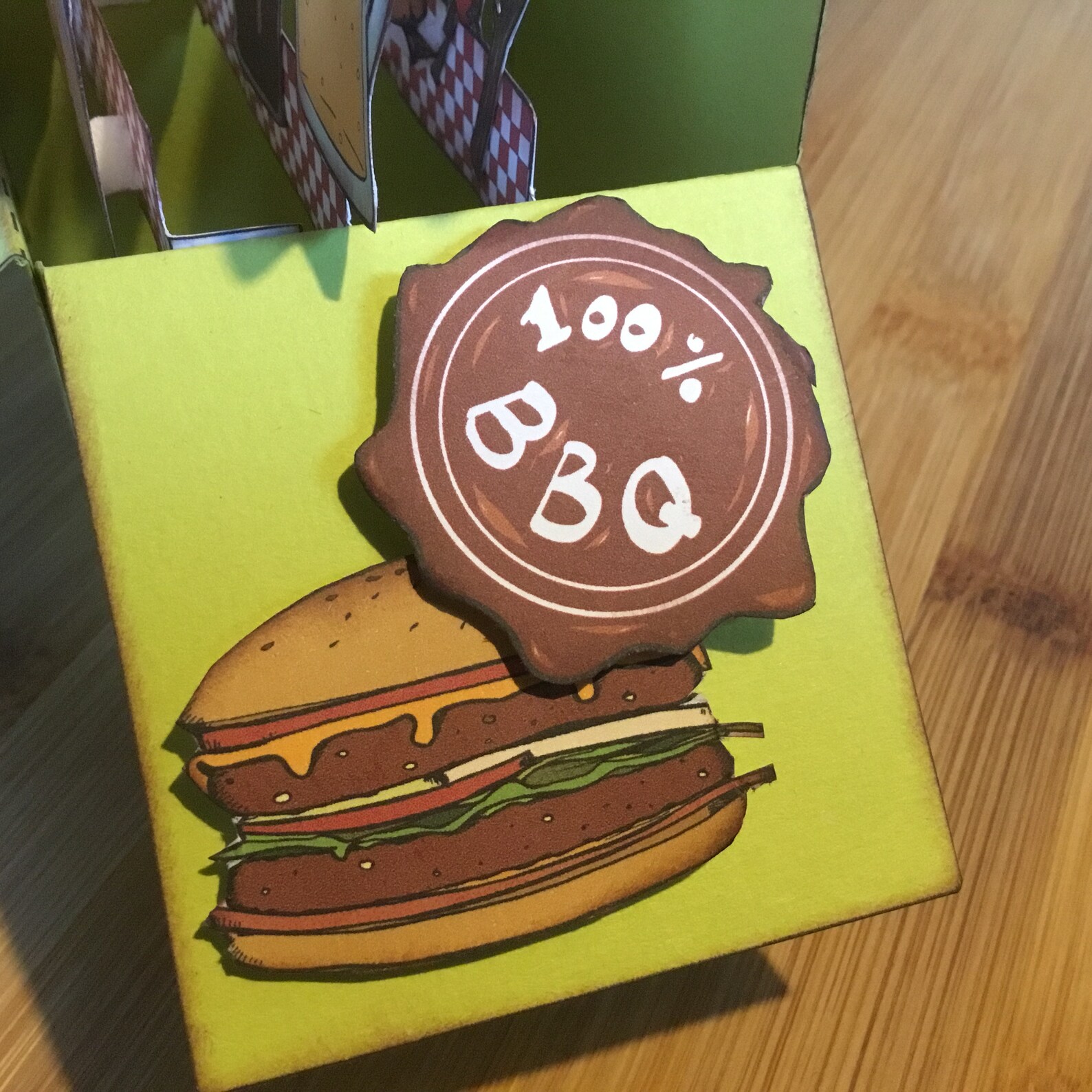 Bbq Card Barbecue Card Card Pop up Explosion Box - Etsy