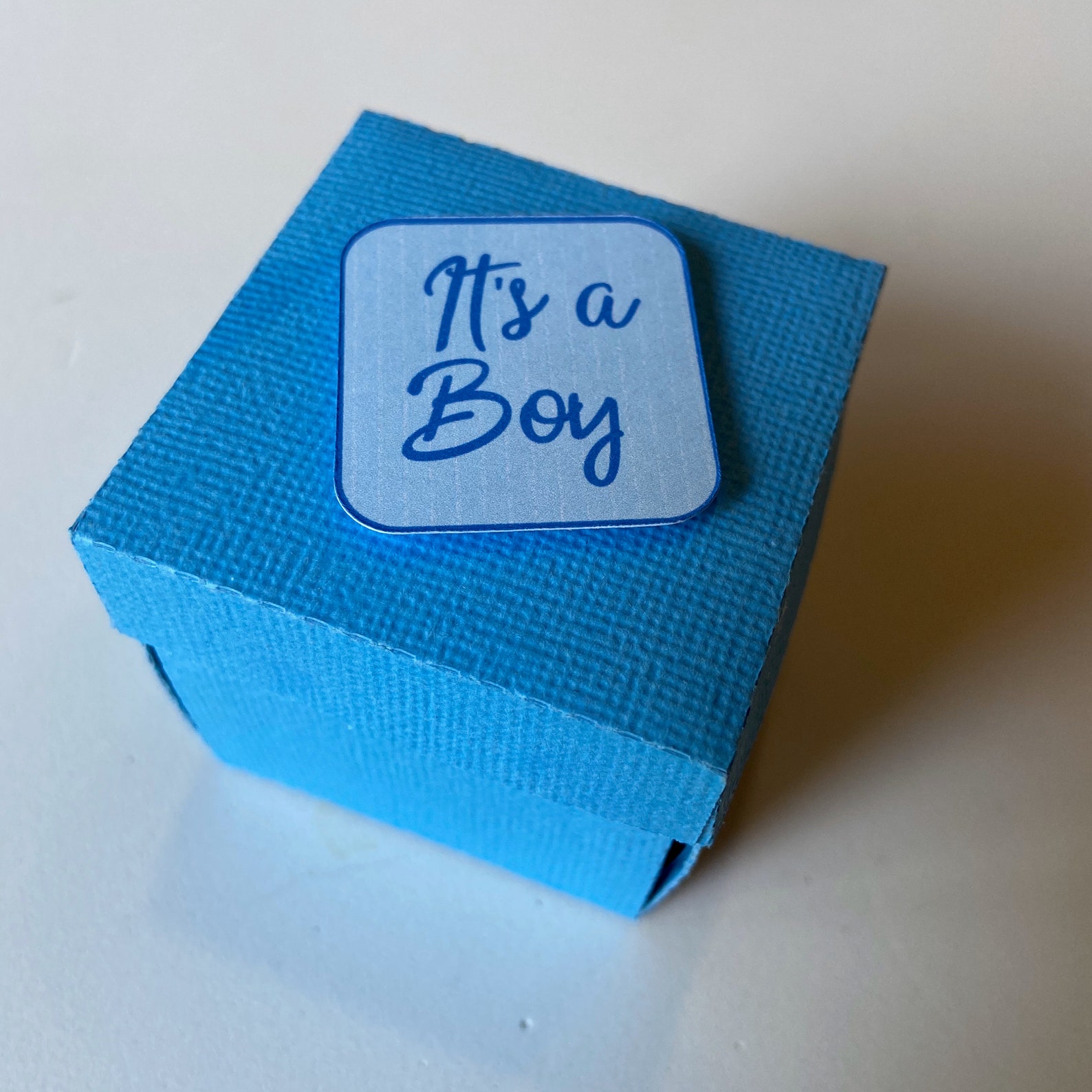 Baby Boy Explosion Box Template for Manual and Cutting Machine ...
