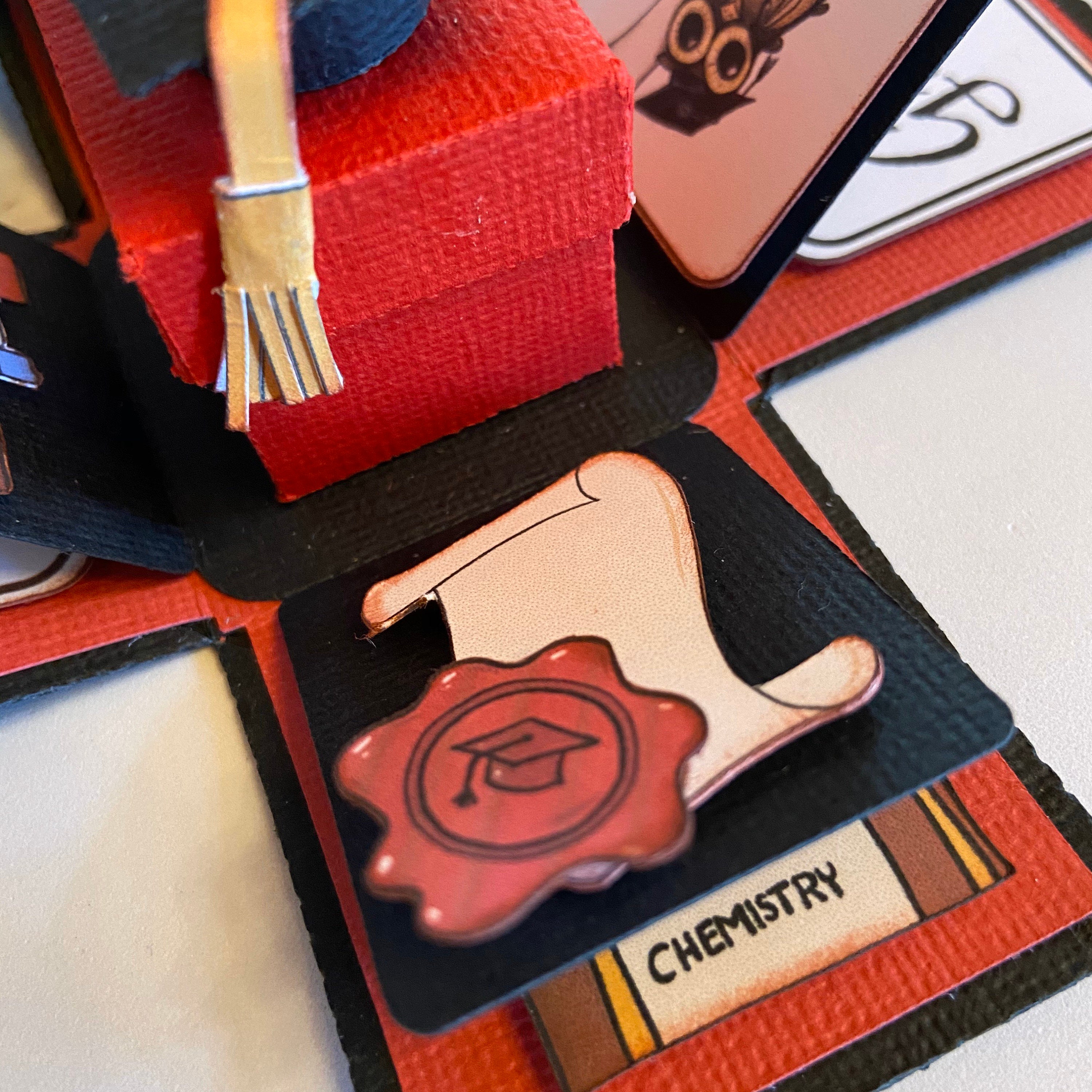 Graduation Explosion Box Template Instant Download Ready | Etsy Canada