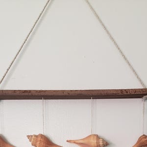 Seashell Wall Hanging, Beach Decor, Seashell Wall Art, Beach Wall ...