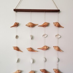 Seashell Wall Hanging, Beach Decor, Seashell Wall Art, Beach Wall ...