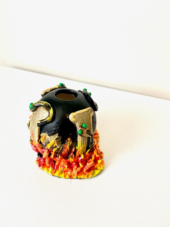 Greek Hades Miniature Vase Sculpture Greek Mythology - Etsy