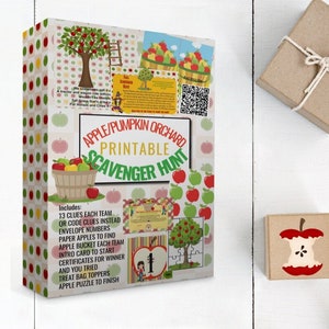 Apple Orchard Scavenger Hunt: Printable Fall Game (PDF) - Etsy