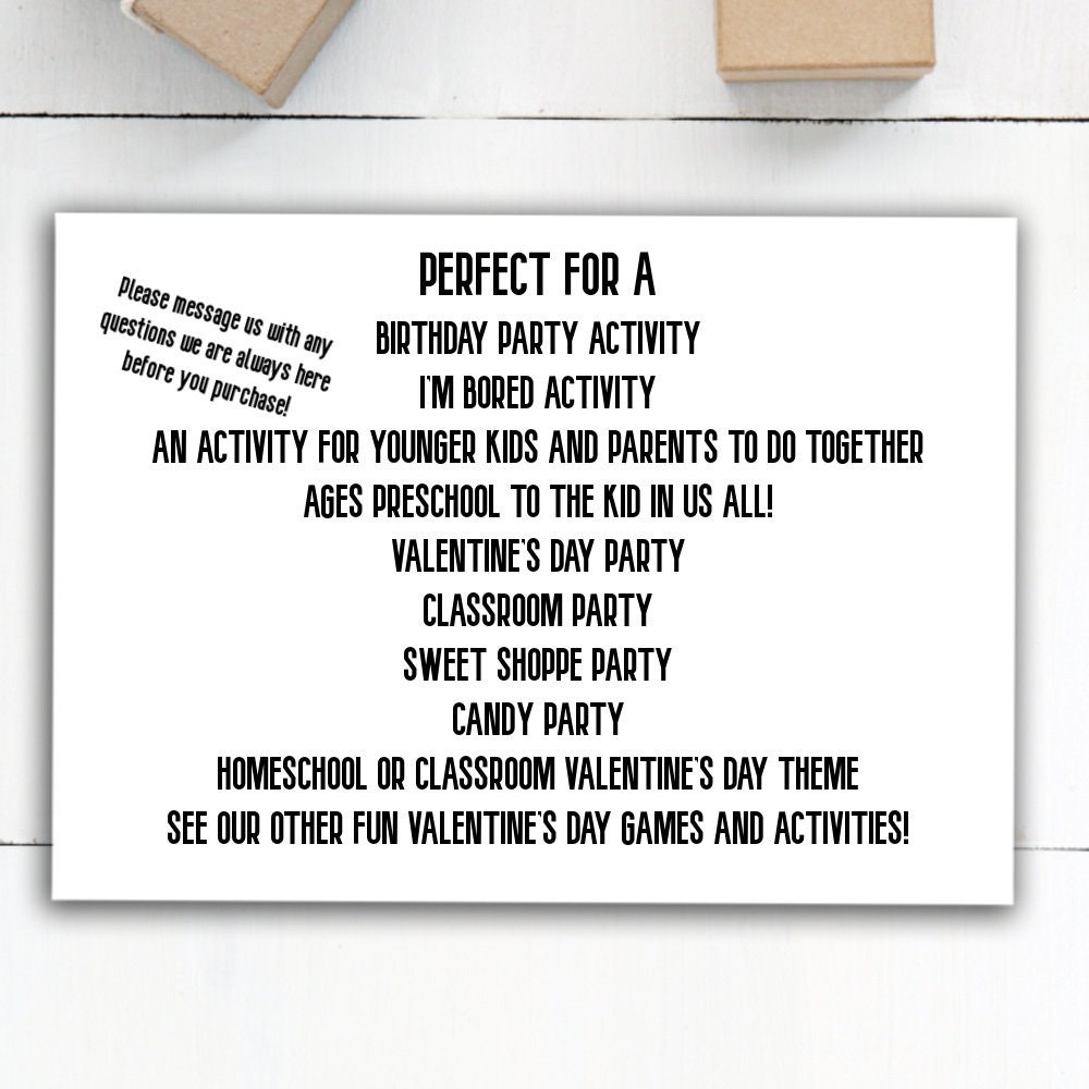 Printable Valentines Day Game Don't Eat Pete, Valentines Party Game ...