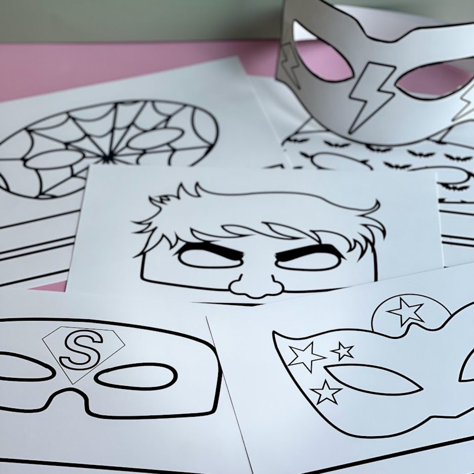 Superhero Obstacle Course Kit: Masks, Badges, Training Signs (PDF) - Etsy