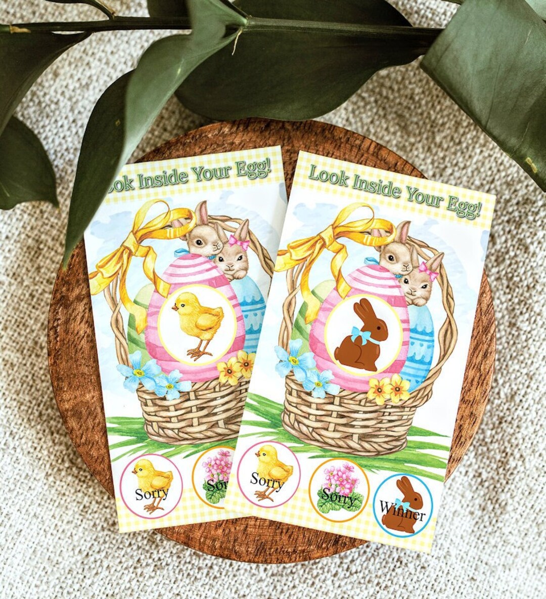 Printable Easter Scratch off Tickets, Easter Scratch Off, Easter Games ...