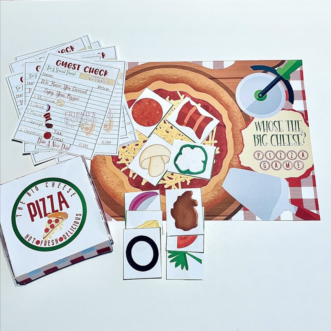 Pizza Games Pizza Birthday Party Kids Pizza Party | Etsy