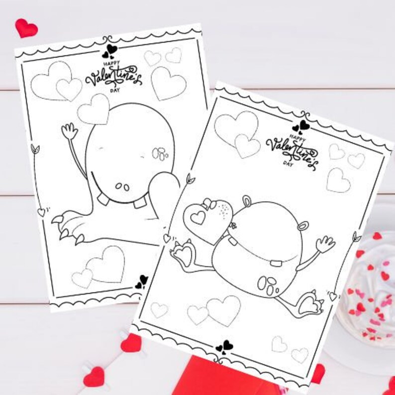Roll a Monster Dice Game, Valentine's Day Roll a Monster Game for Kids ...
