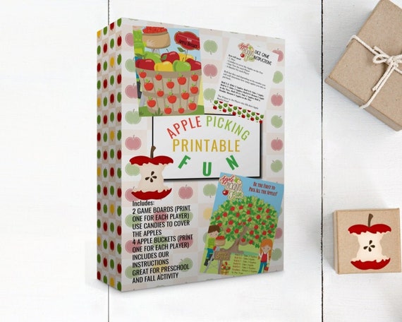 Autumn Activity and Games for Kids, Fall Apple Game, Fall Activity for ...