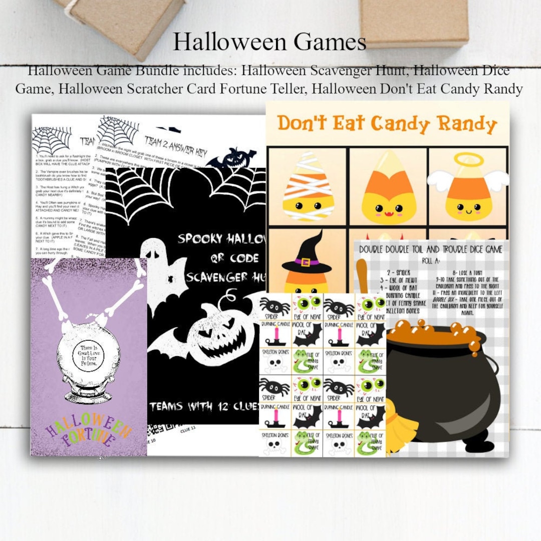 Halloween Games, Halloween Kids Activities and Games, Halloween ...