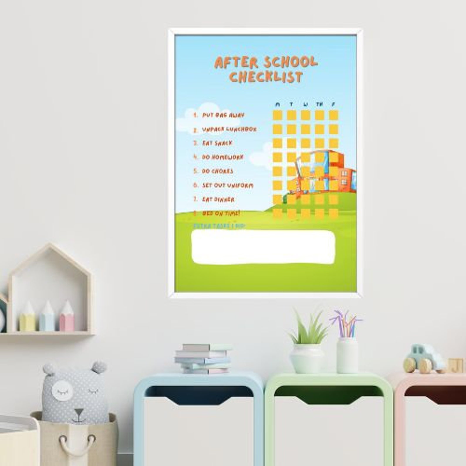 Editable Boys and Girls Reward Charts, Daily Chore Chart, Reward Chart ...