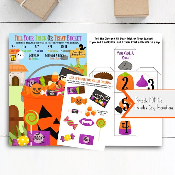 Halloween Games for Kids Fun Halloween Party Game Halloween | Etsy