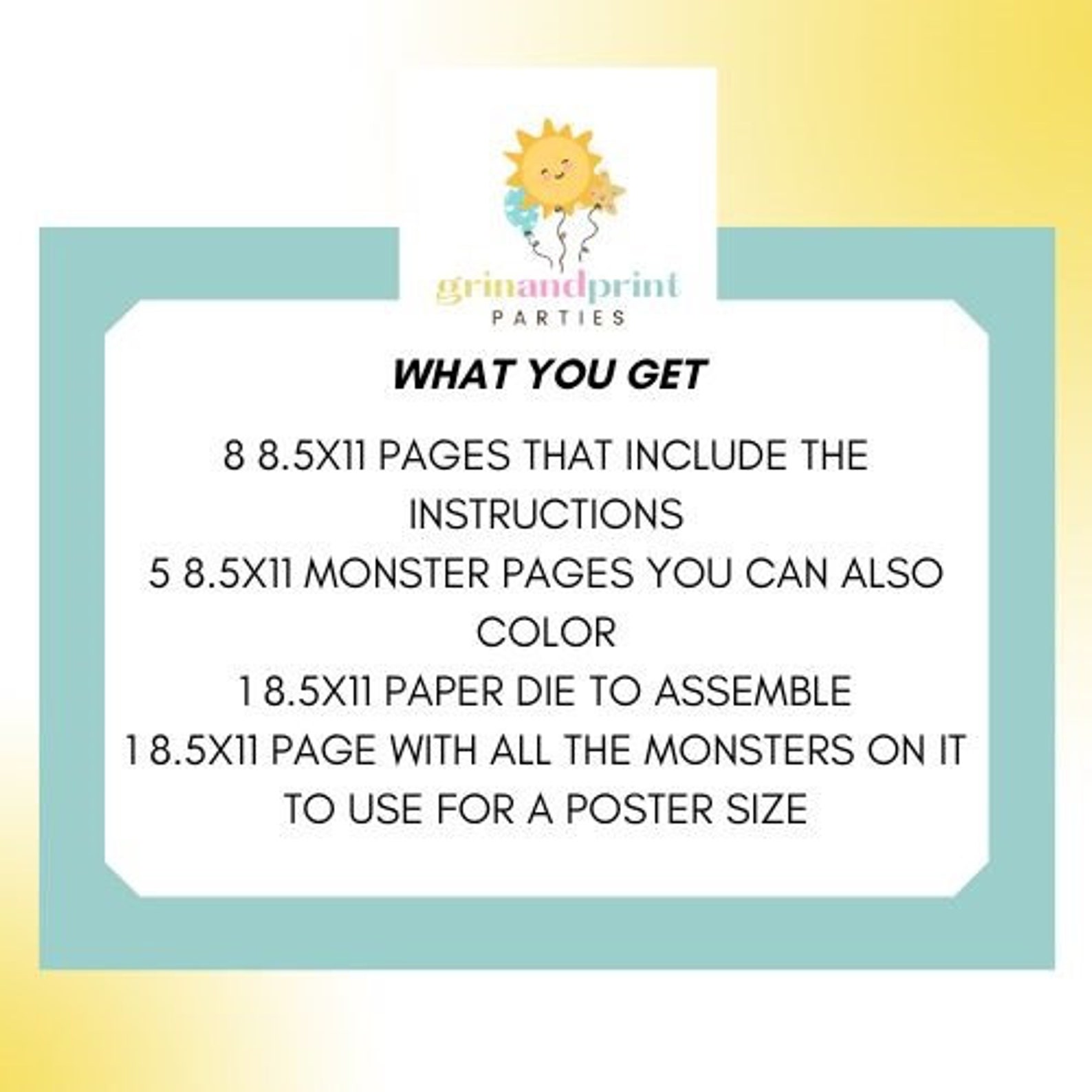 Roll a Monster Dice Game, Valentine's Day Roll a Monster Game for Kids ...