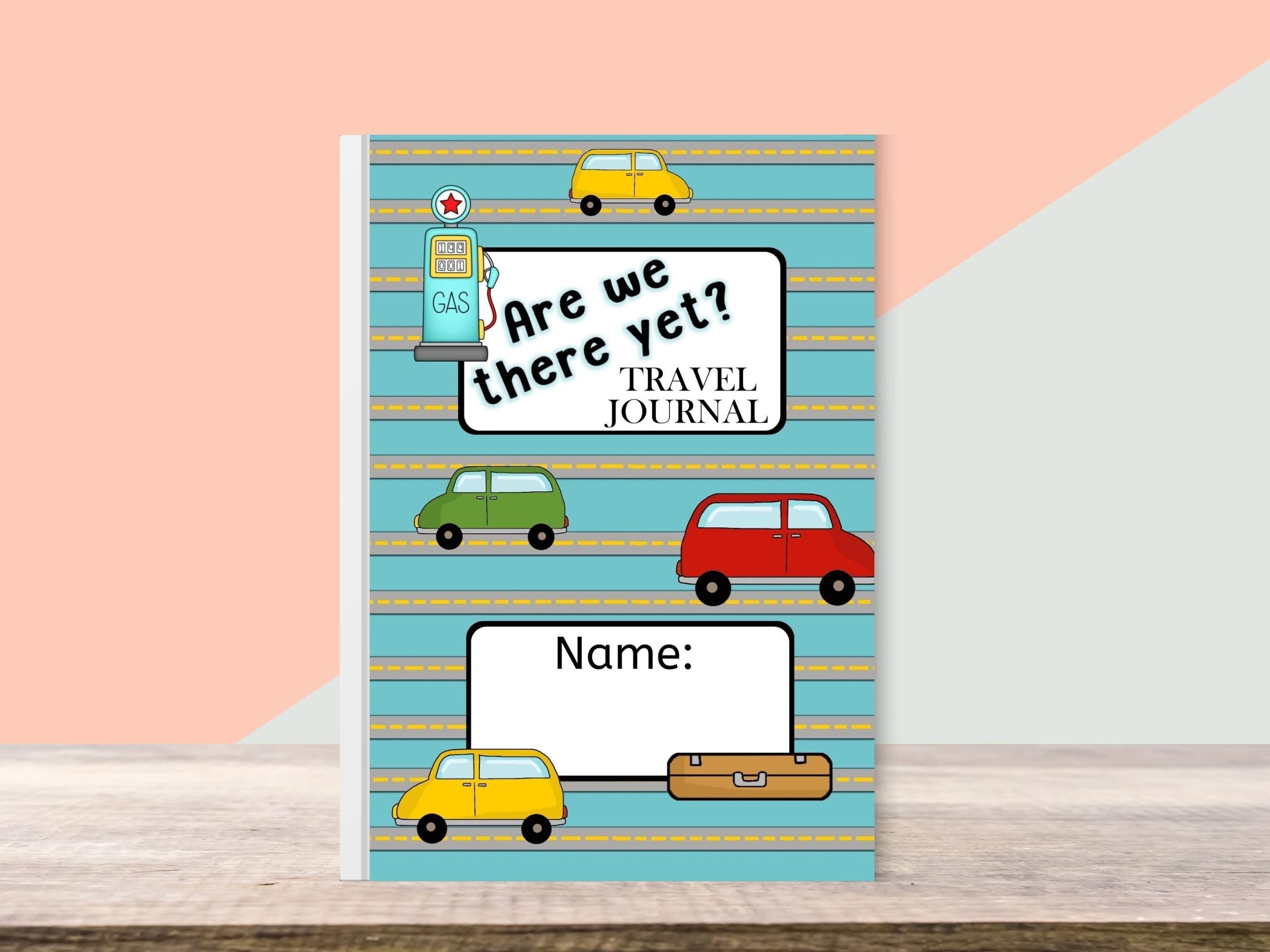 Kids Travel Journal, Road Trip Activity for Kids, Vacation Memory ...