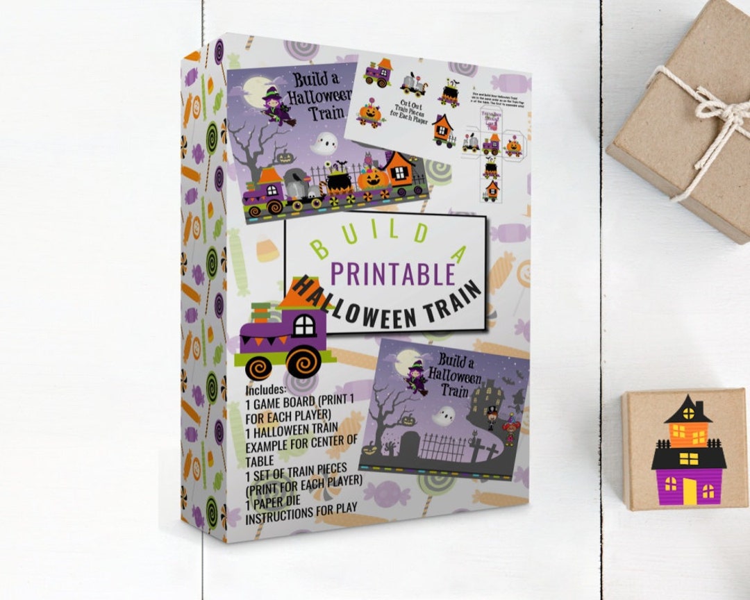 Halloween Party Game, Printable Party Game, Halloween Activities ...