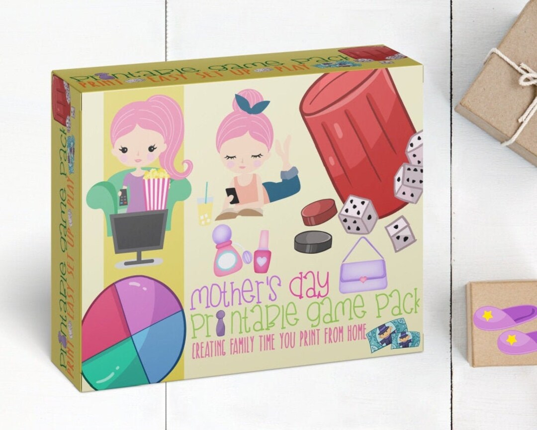 Mother's Day Games Bundle: Printable Family Party Pack (PDF) - Etsy