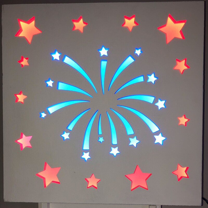 Fireworks Cut Outs - Etsy
