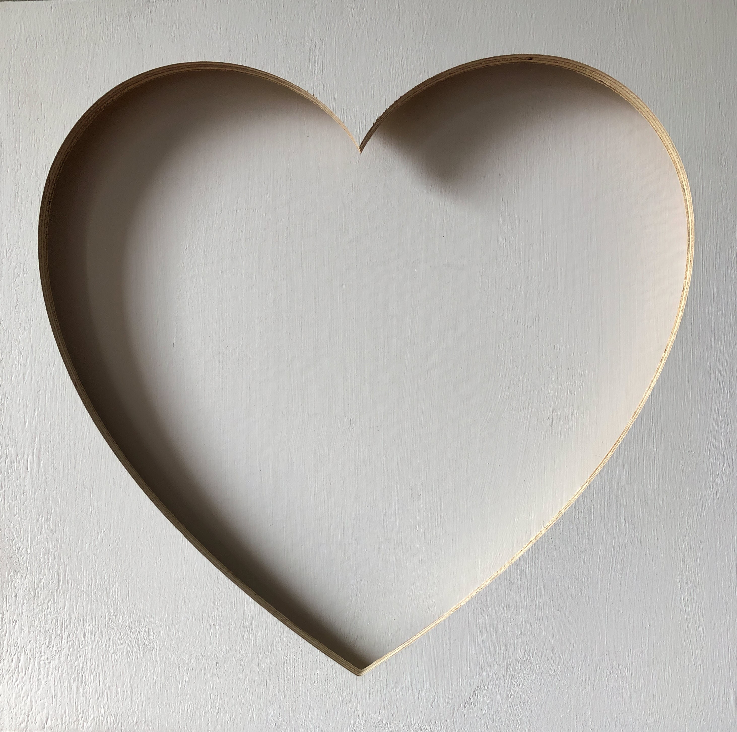 Lighted Valentine's Day Heart Sign Wall Display Back-lit With LED ...