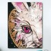 March Hare Alice in Wonderland Painting, White Rabbit Pop Art ...
