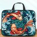 Japanese Koi Fish Laptop Bag, From 10 to 17 Inch Laptop Sleeve With ...