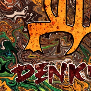 Denkyem Adinkra Wall Art, Ancient West Africa Turtle Symbol for ...