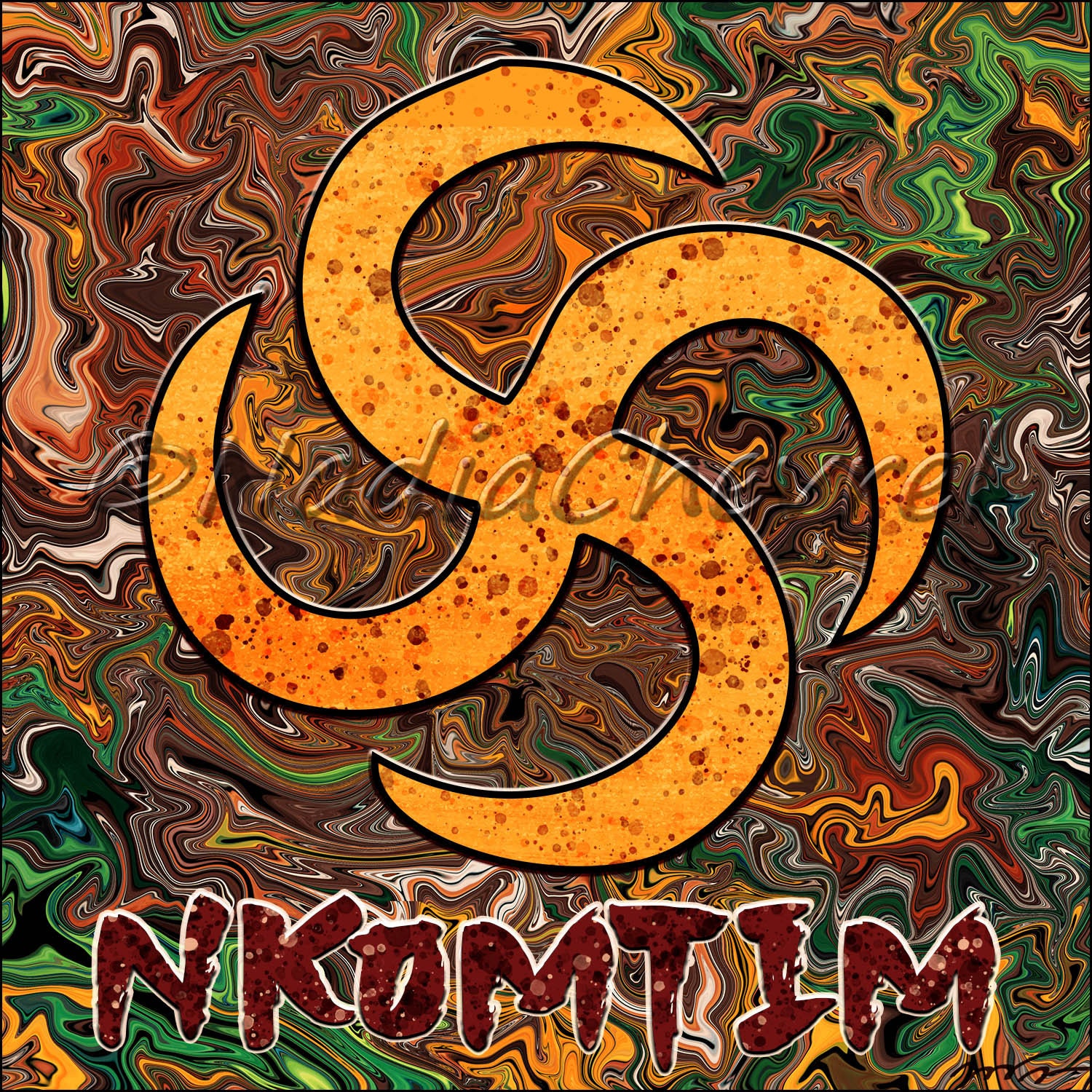 Nkontim Adinkra Wall Art Ancient West Africa Symbol for - Etsy