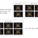 Adinkra Symbol Placemats Set Sunsum Human Spirit Symbol - Etsy