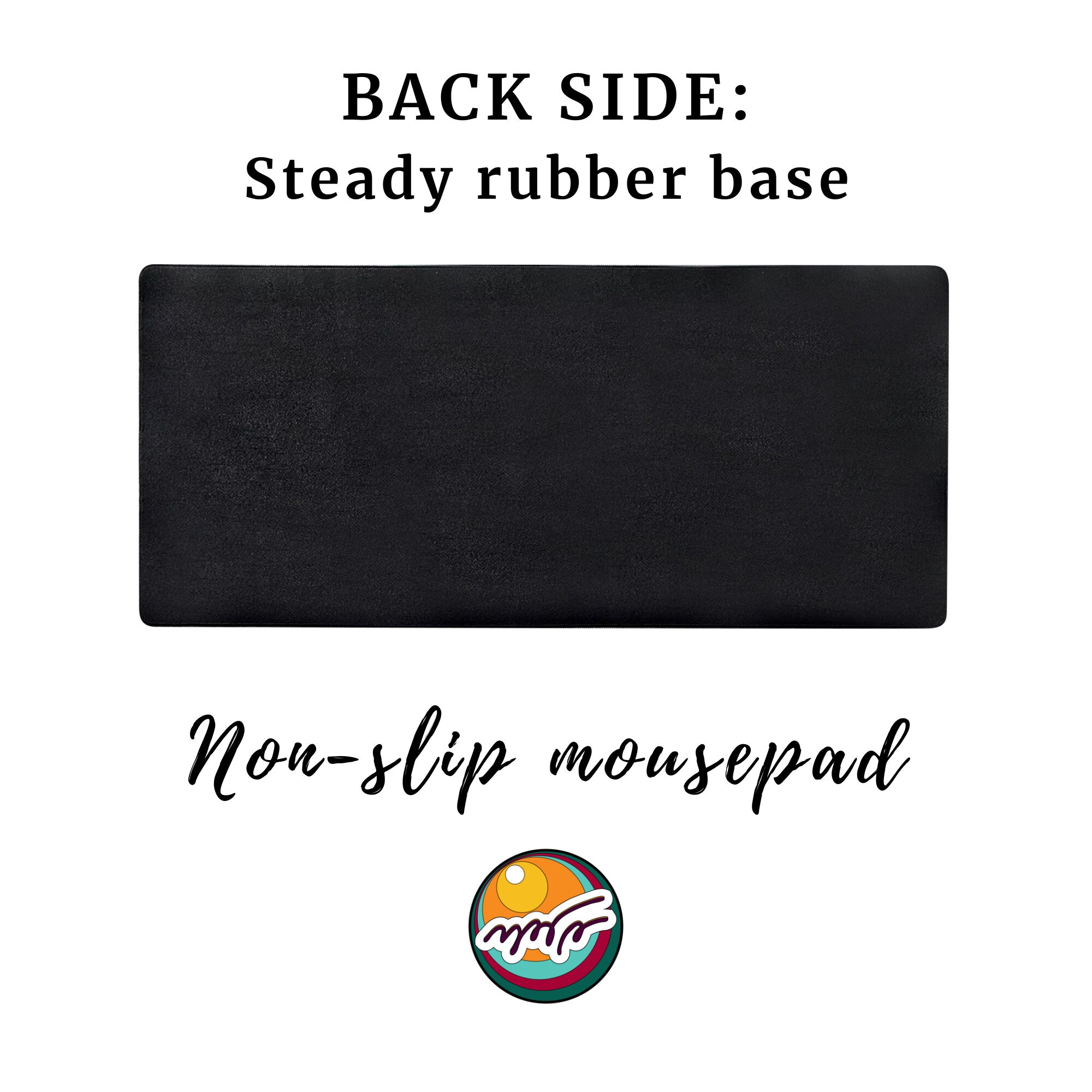 Red and Black Abstract XXL Mousepad, Liquid Marble Mouse Pad for Laptop ...